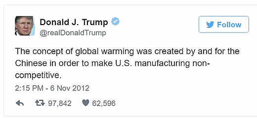 trump-tweet-climate-change-twitter-china | My Plastic-Free Life