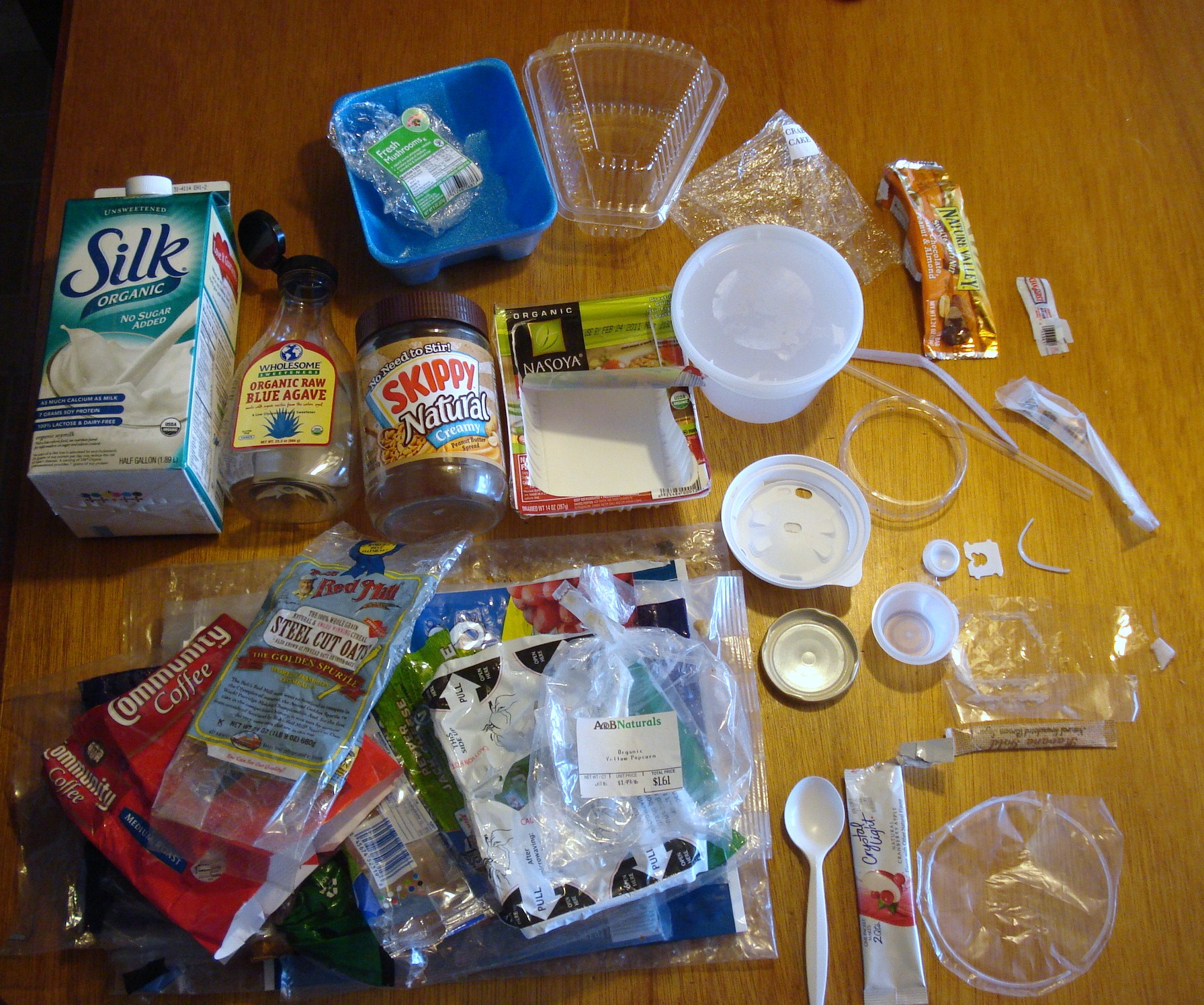Laura-Maine-Plastic-Trash-Week-1 | My Plastic-Free Life